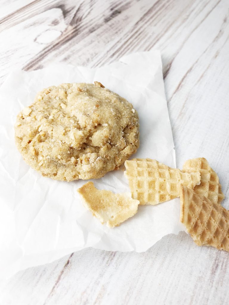 Waffle Cone Cookies - Kelly Lynn's Sweets and Treats